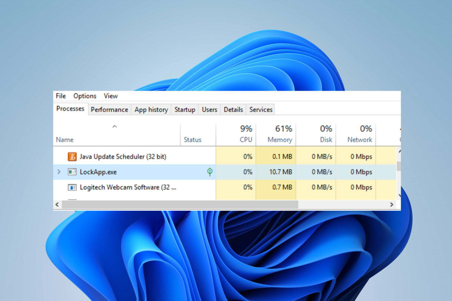 LockApp.exe på Windows: Hvad det er, og hvordan man deaktiverer det