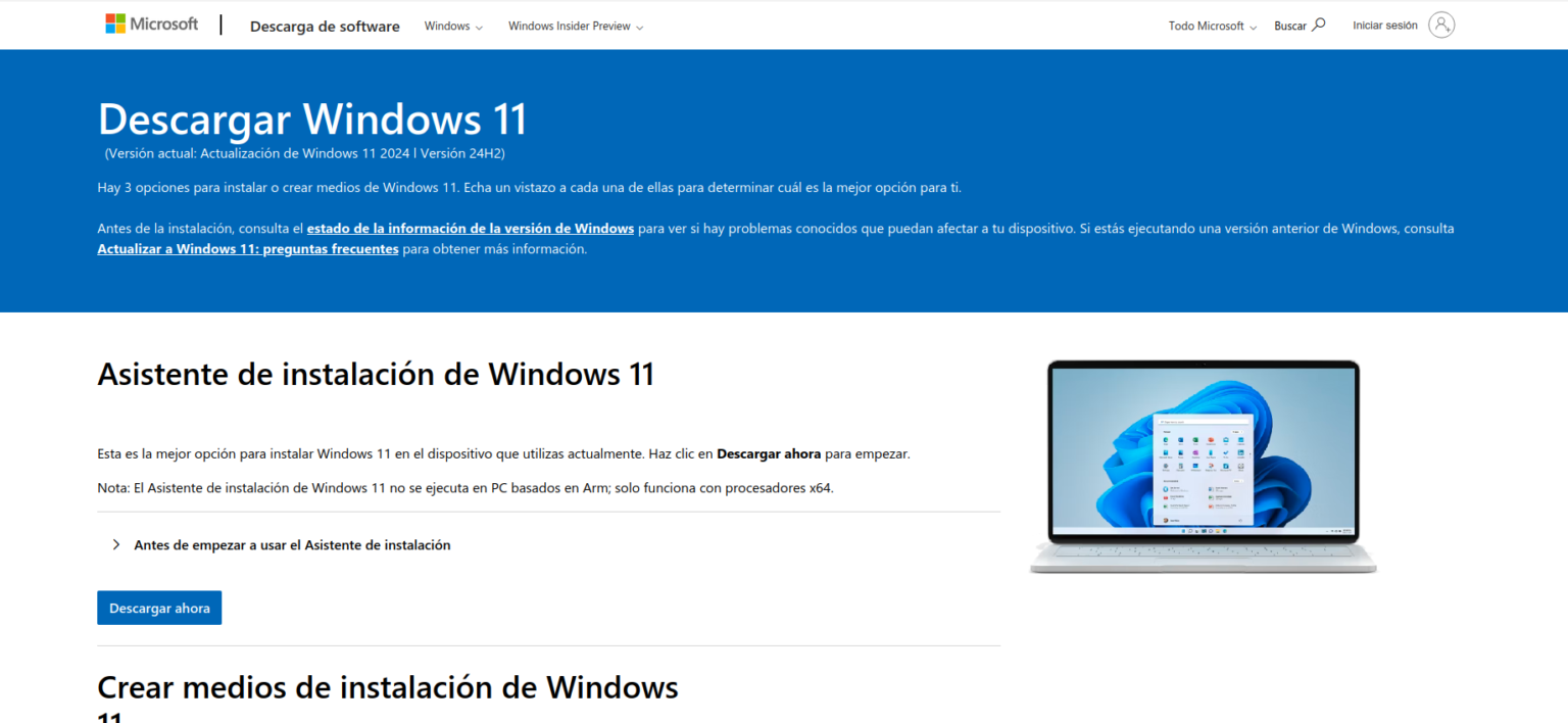 Cómo descargar la ISO oficial de Windows 11 en español paso a paso