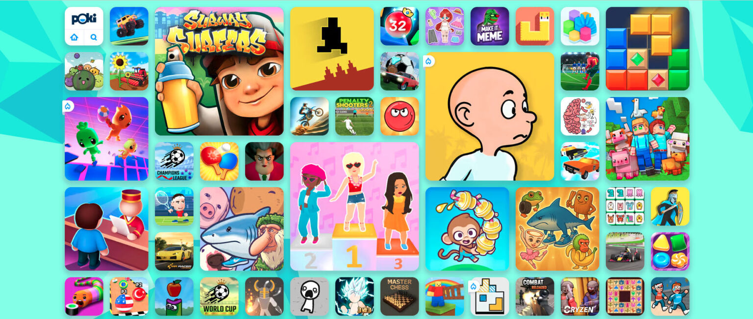 Descubra os melhores jogos Poki online grátis para todos