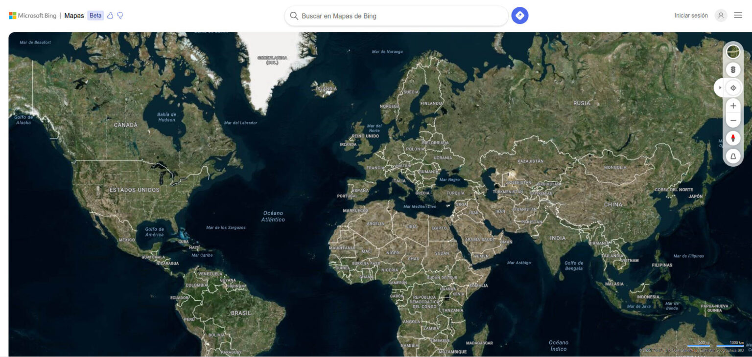 Bing Maps Satellite : utilisations, fonctionnalités, vue aérienne et fonctionnalités avancées